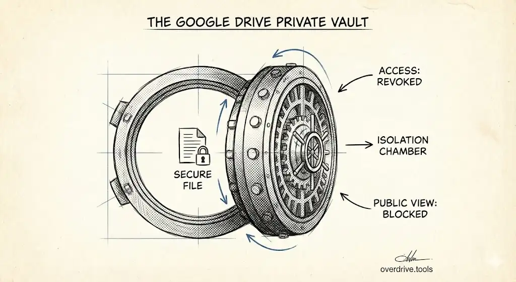How to Make a Google Drive File Private | Overdrive Guides | Overdrive